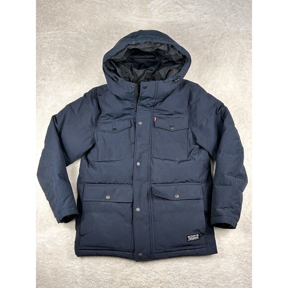 Levi's | Jackets & Coats | Levis Mens Sz Xs Blue Four Pocket Field ...